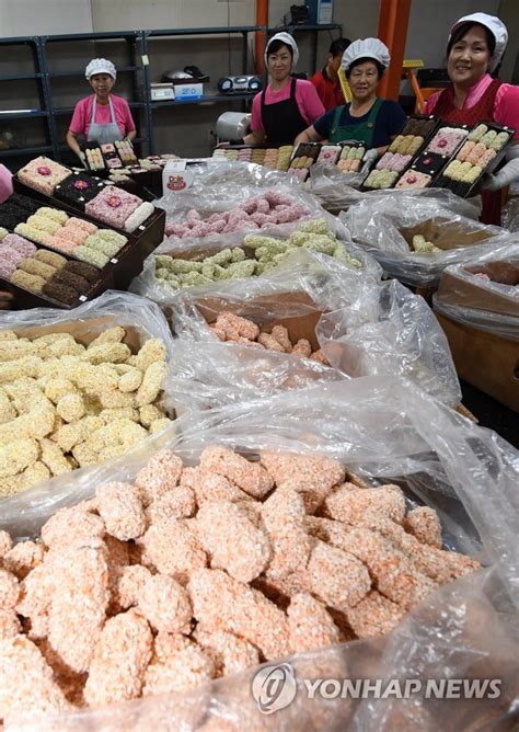 추석 대목 강릉 한과마을의 즐거운 비명 연합뉴스