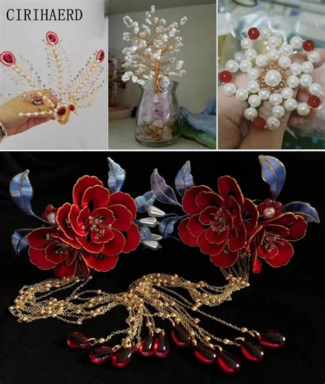 Медная проволока с покрытием из настоящего золота 14 к для изготовления ювелирных изделий ручной