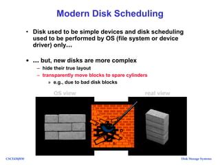 Disk Storage Systems Bits Wilp Presentation PPT