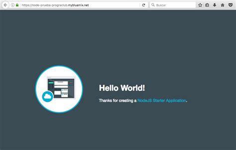Como Crear Una Aplicacion De Nodejs En Bluemix Prograclubprograclub