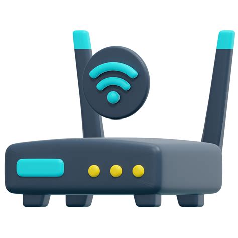 Router 3d Render Icon Illustration 11650321 Png