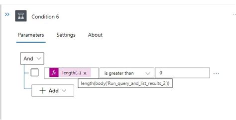 Condition If Query Return Results Microsoft Qanda
