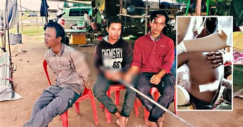 ជនជាតិវៀតណាម ដែល ជាអ្នក នេសាទ៣នាក់ បាន បង្ករបួសស្នាម ដោយបាន ចា ក់ បុរស អ្នកនេសាទ ជនជាតិខ្មែរ