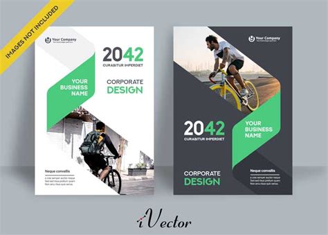 دانلود طرح وکتور جلد مجله Ivector