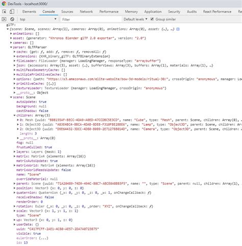 Solved GlTF Model Not Visible After Importing With GLTFLoader