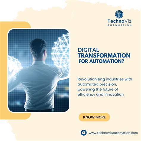 Technoviz Automation On Linkedin Digitaltransformation Automation Efficiency Innovation