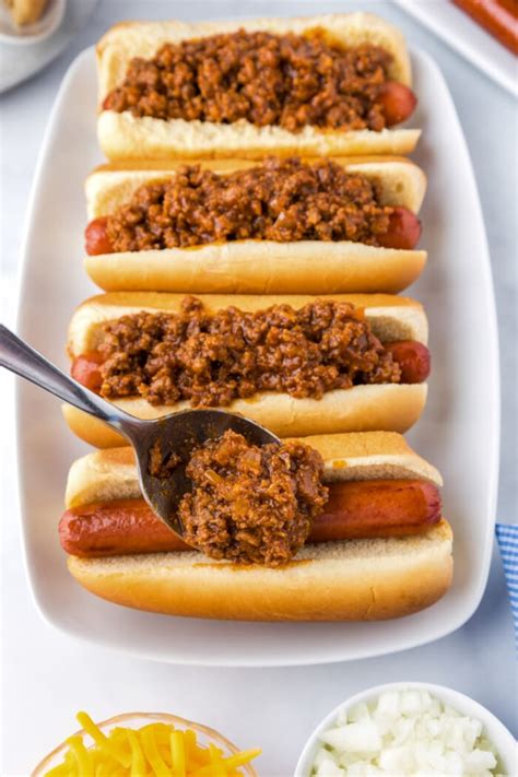 Hot Dog Chili Kitchen Fun With My 3 Sons