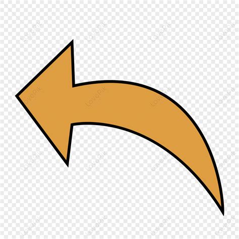 Ginger Turning Arrow Clip Artcurved Arrowturn Toturning Arrows Png