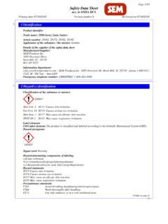 Page Safety Data Sheet Acc To Osha Hcs Page Safety Data Sheet Acc To Osha Hcs Pdf