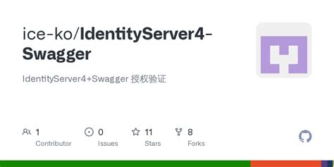 Github Ice Koidentityserver4 Swagger Identityserver4swagger 授权验证