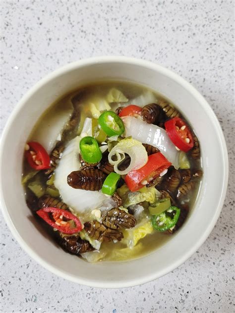 편스토랑 찬또 이찬원 번데기탕 만드는 법 소주안주 술안주 번데기요리 냉동번데기 번데기통조림요리 얼큰번데기탕