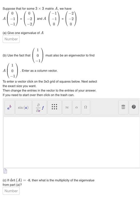 solved suppose that for some 3 x 3 matrix a we have 2 a
