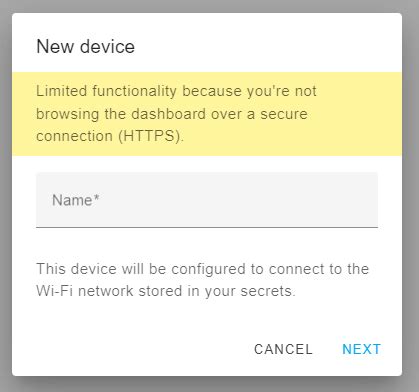 Esp In Docker No Ssl No Https Connecting Devices Much Help Needed Esphome Home
