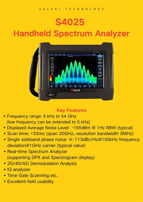 Saluki Technology Inc On Linkedin Handheldspectrumanalyzer Hsa