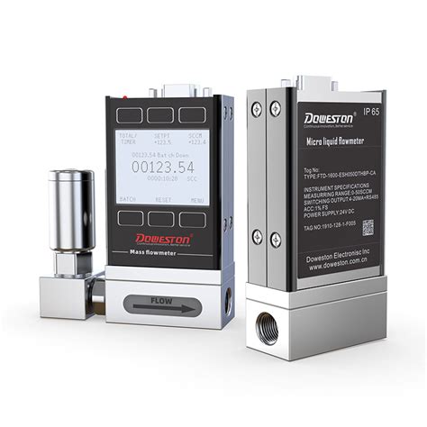 Ftw 1600l Micro Liquid Flowmeter Doweston Micro Liquid Flowmeter