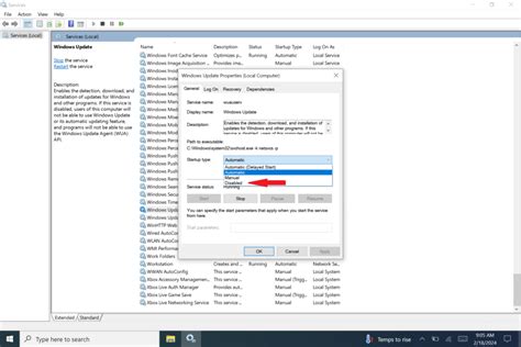 Disable Windows Automatic Updates Drawings Manager