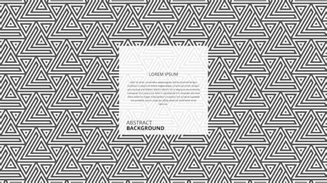 Premium Vector Abstract Geometric Triangle Lines Pattern