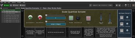 Scriptlet Scale Quantize User Scripts Gig Performer Community