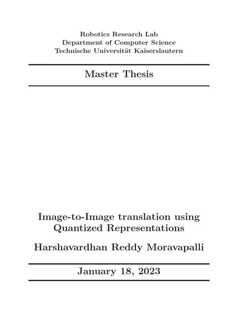 Harsha Thesis Pdf Machine Learning Deep Learning