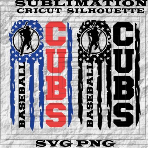 Chicago Cubs Svg Files Etsy