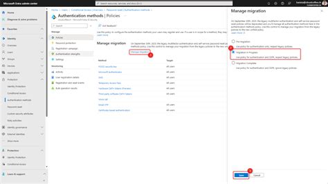 Migrate Legacy Mfa And Sspr Policies To Authentication Methods In Microsoft Entra Id