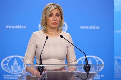 La Portavoce Russa Maria Zakharova Chiede Alleuropa Di Svegliarsi Dal