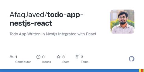 Github Afaqjaved Todo App Nestjs React Todo App Written In Nestjs