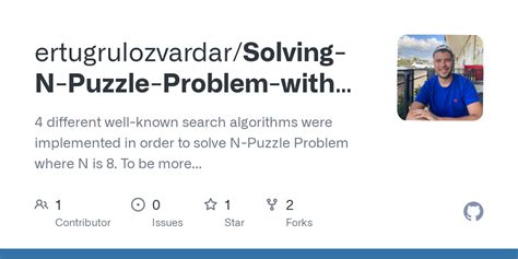 Github Ertugrulozvardarsolving N Puzzle Problem With Search Algorithms 4 Different Well