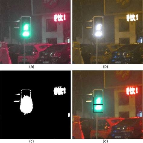 Pdf A New Night Traffic Light Recognition Method