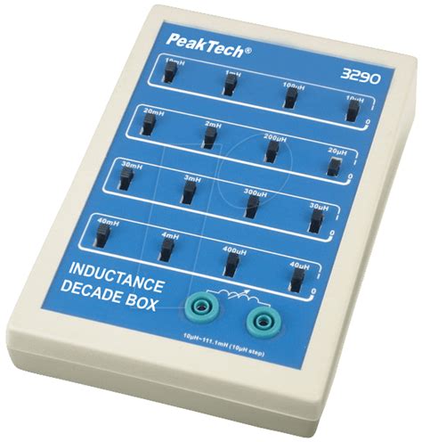 PEAKTECH 3290 PeakTech Inductance Decade At Reichelt Elektronik