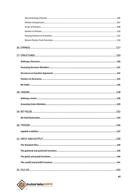 c programming tutorial pdf