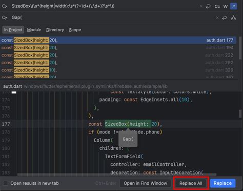 Flutter How To Replace Sizedbox With The New Gap Widget For Spacing Stack Overflow