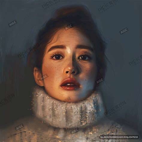 Ai创作图人物肖像 写实人物绘画 写实人物插画 韩国女性失量插画 数字美女插画 质感合成风 唯美女性人物肖像 宣传照插图配图 人物写生海报 板绘人像 时尚写真封面 美女插画海报 美女插画画