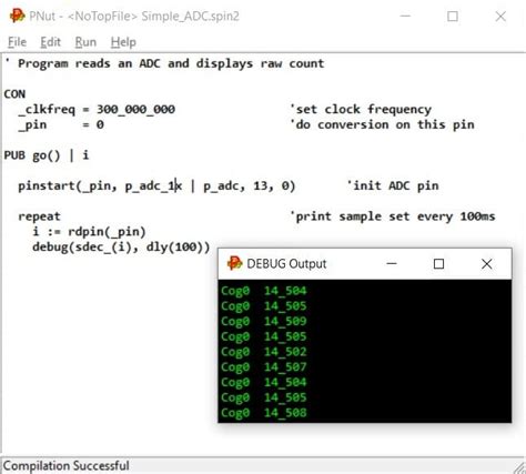 Simple Analog Input Parallax
