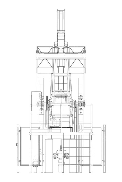 Industrial Equipment For Oil Extraction Vector Bolt Perspective