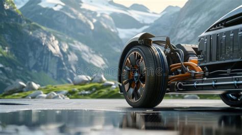 An Electric Vehicle With A Sophisticated Data Monitoring System