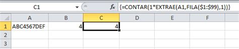 Extraer números de una celda en Excel Excel Total