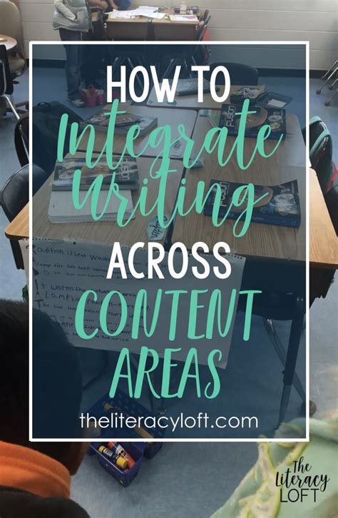 How To Integrate Writing Across Content Areas The Literacy Loft Artofit