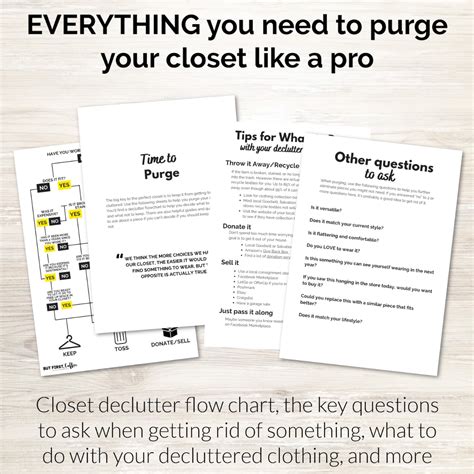 Closet Declutter Guide Caffeinate And Conquer