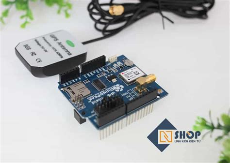 Mạch Arduino NEO M GPS Shield Nshop