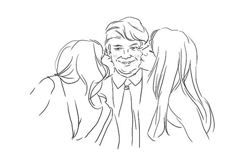 希拉里和特朗普毛二maoer 站酷zcool