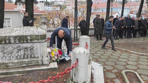 Namık Kemal Vefatının 134 Yılında Kabri Başında Anıldı Son Dakika Haberleri