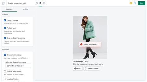 Rt Disable Right Click Protect The Content By Preventing Cut Copy Save View Source
