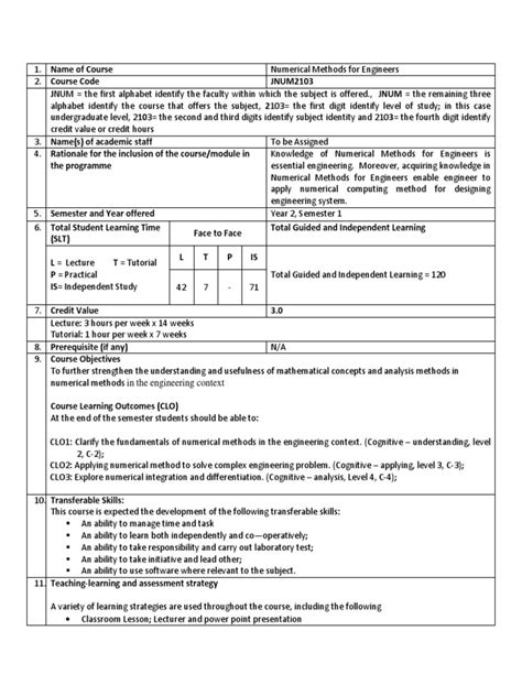 Numerical Methods For Engineers Pdf Numerical Analysis Engineering