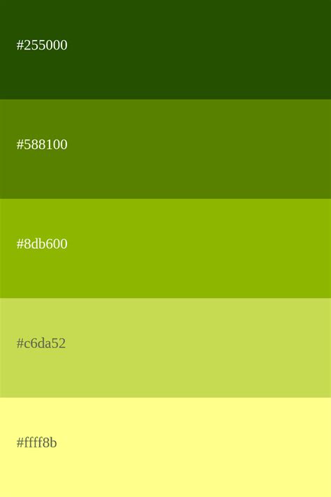 Paletas De Cores Verde Maçã Códigos E Combinações