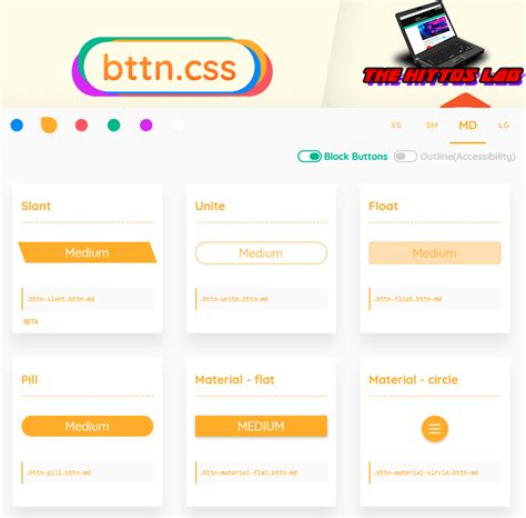 Creador De Botones Con Estilos Css Para Tus Webs ~ The Hittos Lab