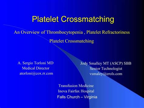 Ppt Platelet Crossmatching Powerpoint Presentation Free Download Id 401821