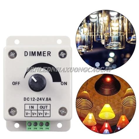 5 Mạch điều Chỉnh độ Sáng đèn Led 12v 220v Giá Rẻ