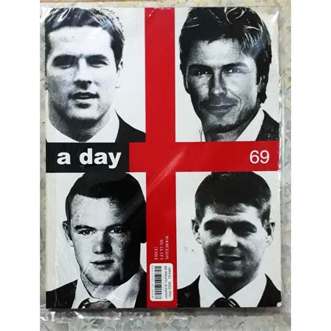 A Day ปีที่ 6 ฉบับที่ 69 พ ค 2549 ไมเคิล โอเว่น เดวิด เบ็คแฮม เวย์น รูนี่ย์ และสตีเว่น เจอร์รา