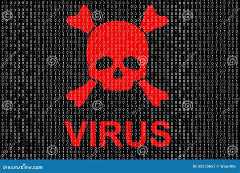 Concept Of Computer Virus Stock Illustration Illustration Of Error